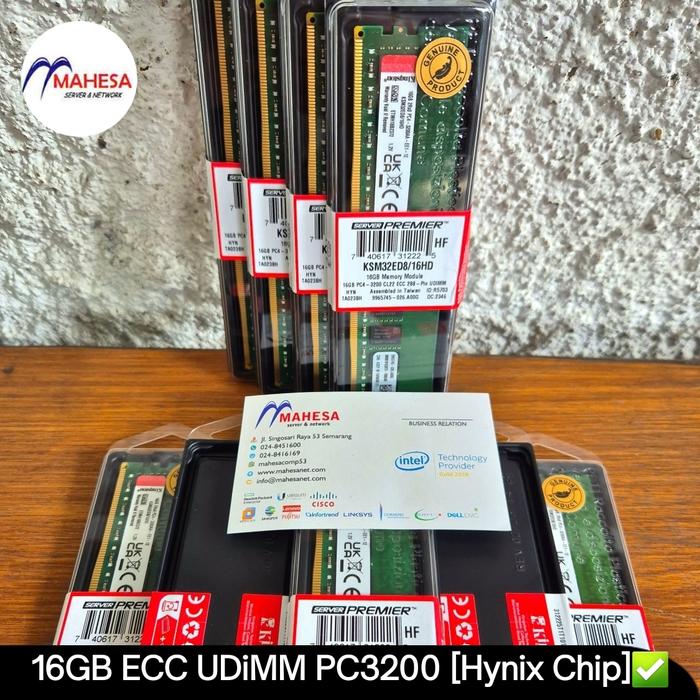 Promo Memory ECC 16GB DDR4 3200Mhz Server PC4-3200 KSM32ED8/16HD ECC ...