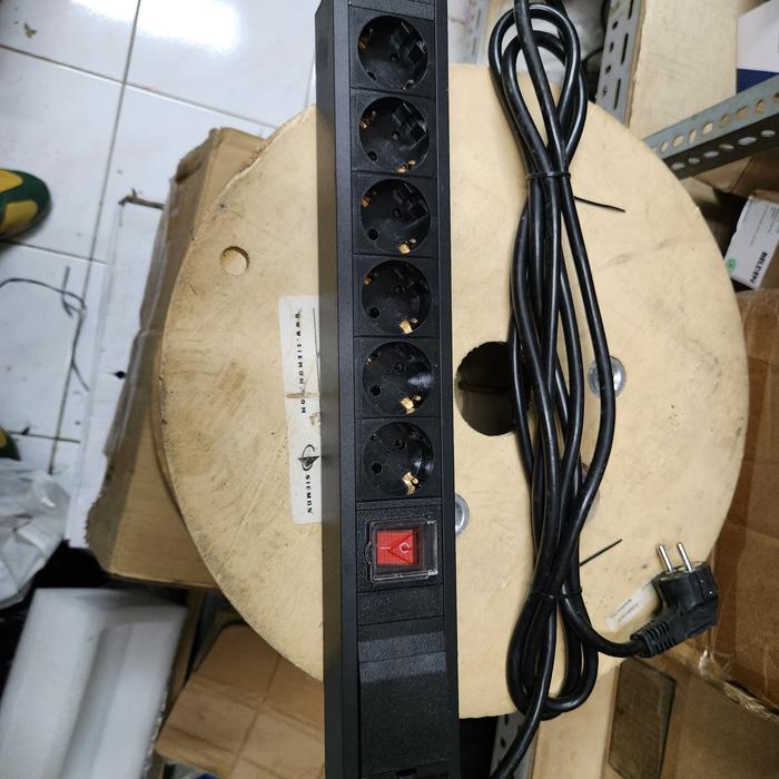 Jual pdu 6 lubang / colokan listrik 6 lubang high quality - Jakarta ...