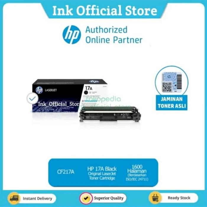 Jual Toner hp laserjet 17A black baru CF217A toner original - Jakarta ...