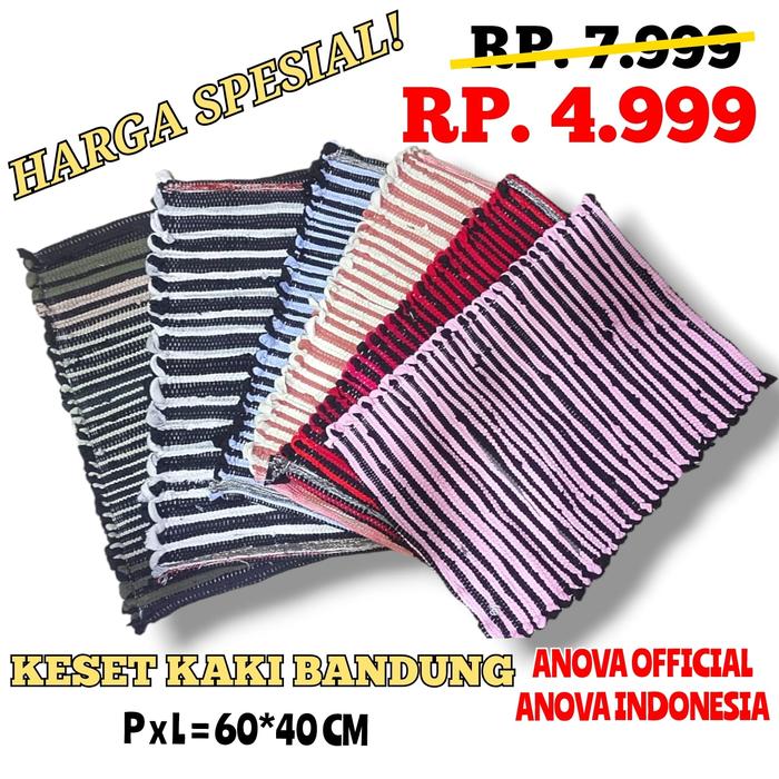 Jual KESET KAKI RAJUT / TENUN / SULAM ANYAMAN. BANDUNG. KAIN PERCA ...