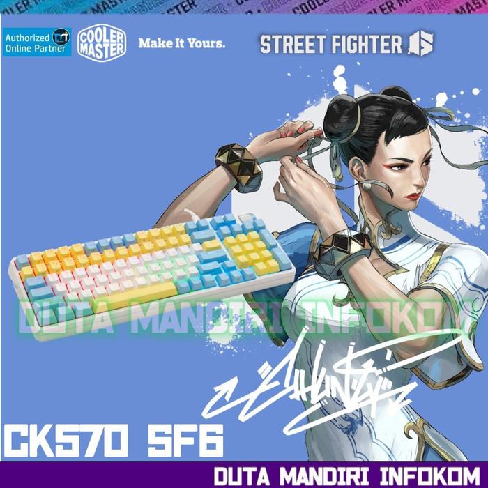 Jual Cooler Master CK570 SF6 CHUN LI - Cherry MX Mechanical Gaming ...