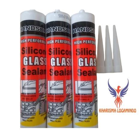 Jual LEM BOTOL HANDSOM LEM KACA BOTOL LEM SEALANT BOTOL CLEAR / WHITE ...