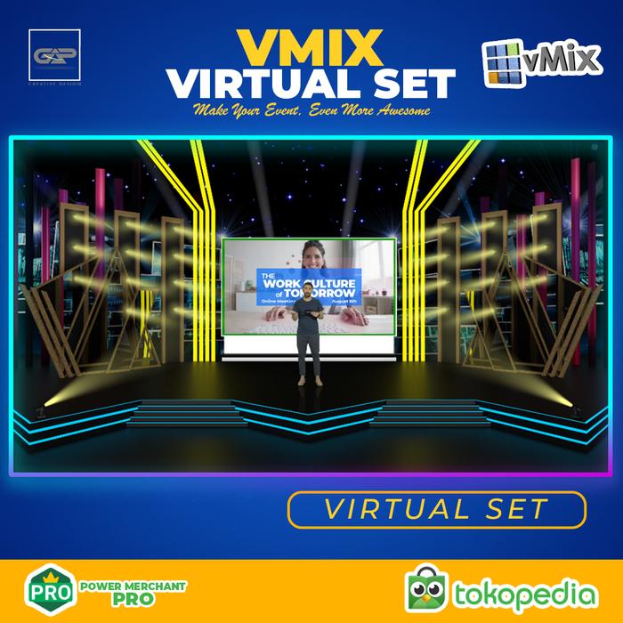 Jual vMix Virtual Set - Stage 67 - Kota Samarinda - GAP Creative Design | Tokopedia