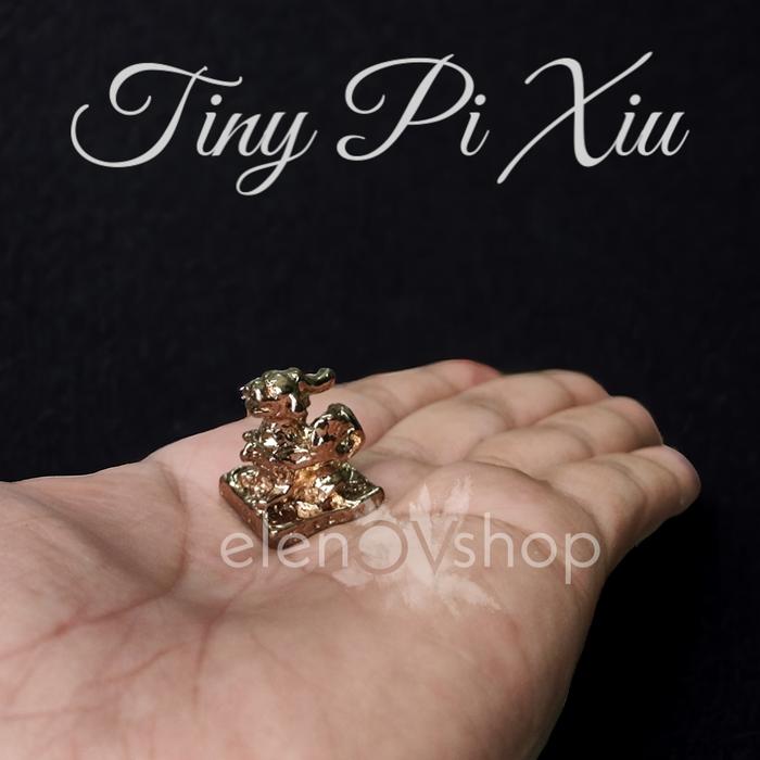 Jual Patung Pi Xiu Pi Ciu Pi Yao Mini Fengshui Bahan Logam Terlaris ...