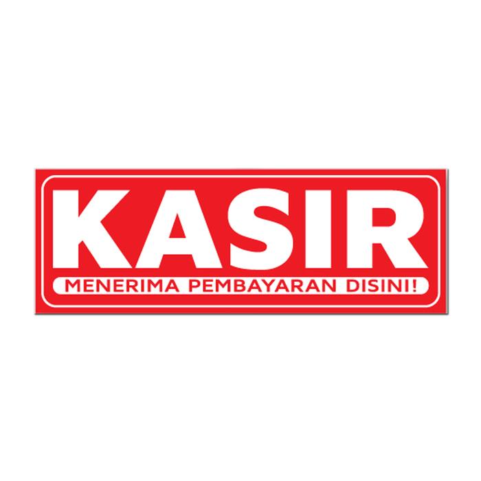 Jual STIKER LABEL KASIR, STIKER PEMBAYARAN, BAYAR DISINI - K4 - Kab ...