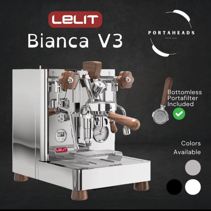 Jual Lelit Bianca V3 1GR Espresso Machine + Eureka Libra Grinder by ...