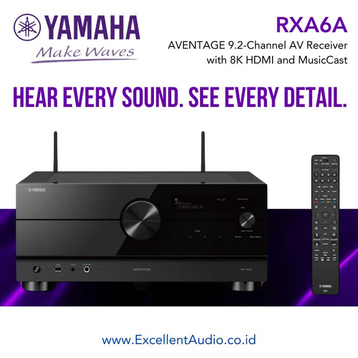 Promo AMPLIFIER YAMAHA RXA6A RXA-6A RXA 6A AVENTAGE 9.2-Ch AV Receiver ...