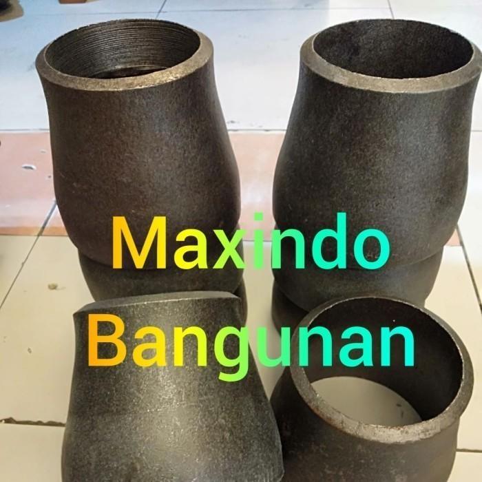Jual Reducer Las Besi 6" x 4" Inch SCH80 / Reducer Carbon Steel SCH 80 ...