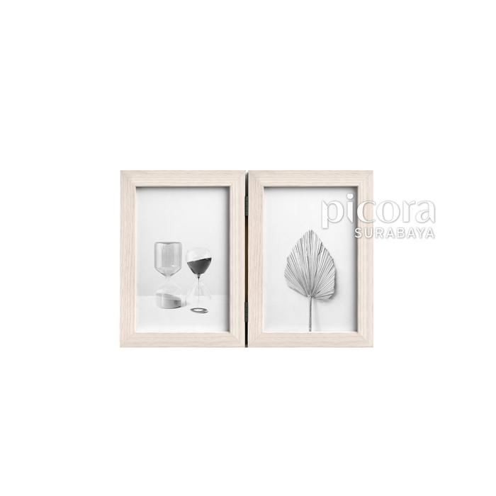 Promo PICORA ALTO 4R Lipat (10x15cm x2) Pigura Frame Bingkai Foto - Oak ...