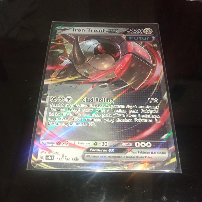Promo Iron Treads EX RR SV4A 132/190 Pokemon Indonesia TCG - Kota ...