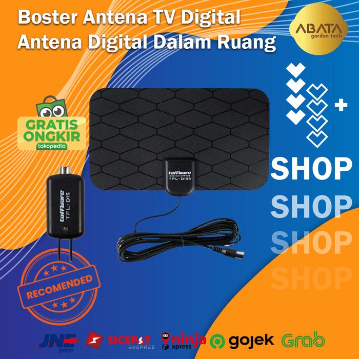Jual Booster + Antena TV Digital Indoor Dinding Antena Digital Dalam ...