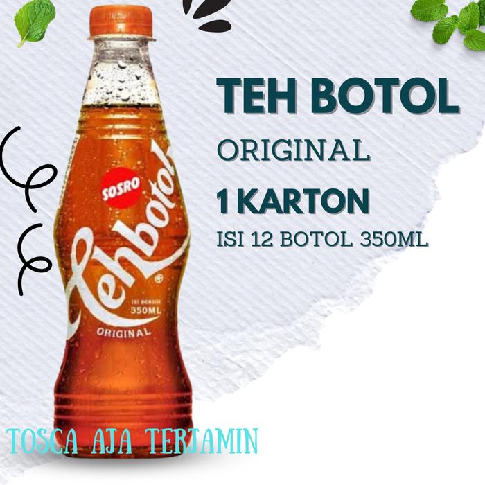 Jual Teh Botol Sosro PET 450mL 1 Dus Isi 12 Botol - 350ml - Jakarta Utara - TC Tosca | Tokopedia