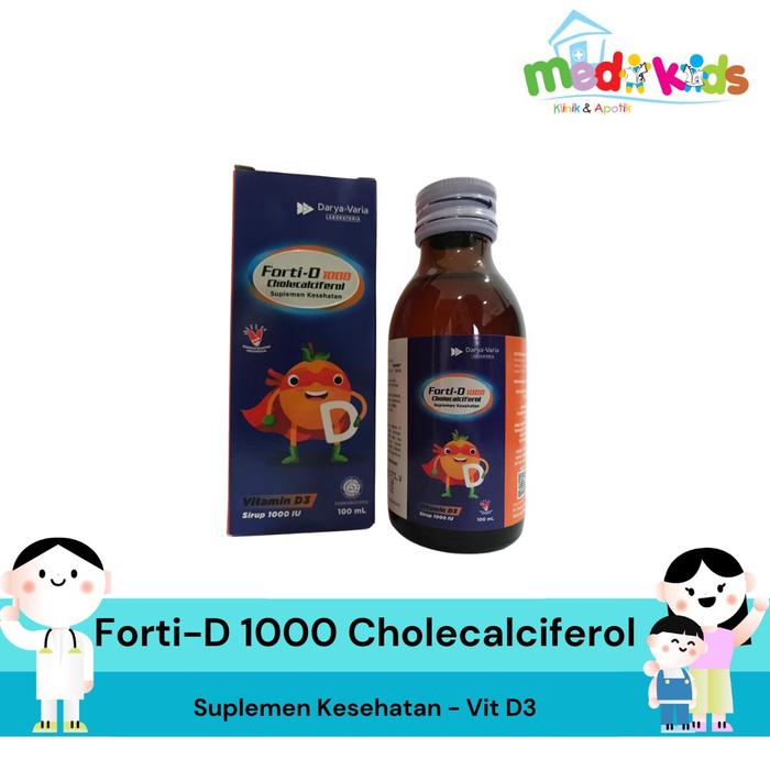 Promo Forti-D 1000 Cholecalciferol - Vitamin D3 Sirup 100 ml - Jakarta ...