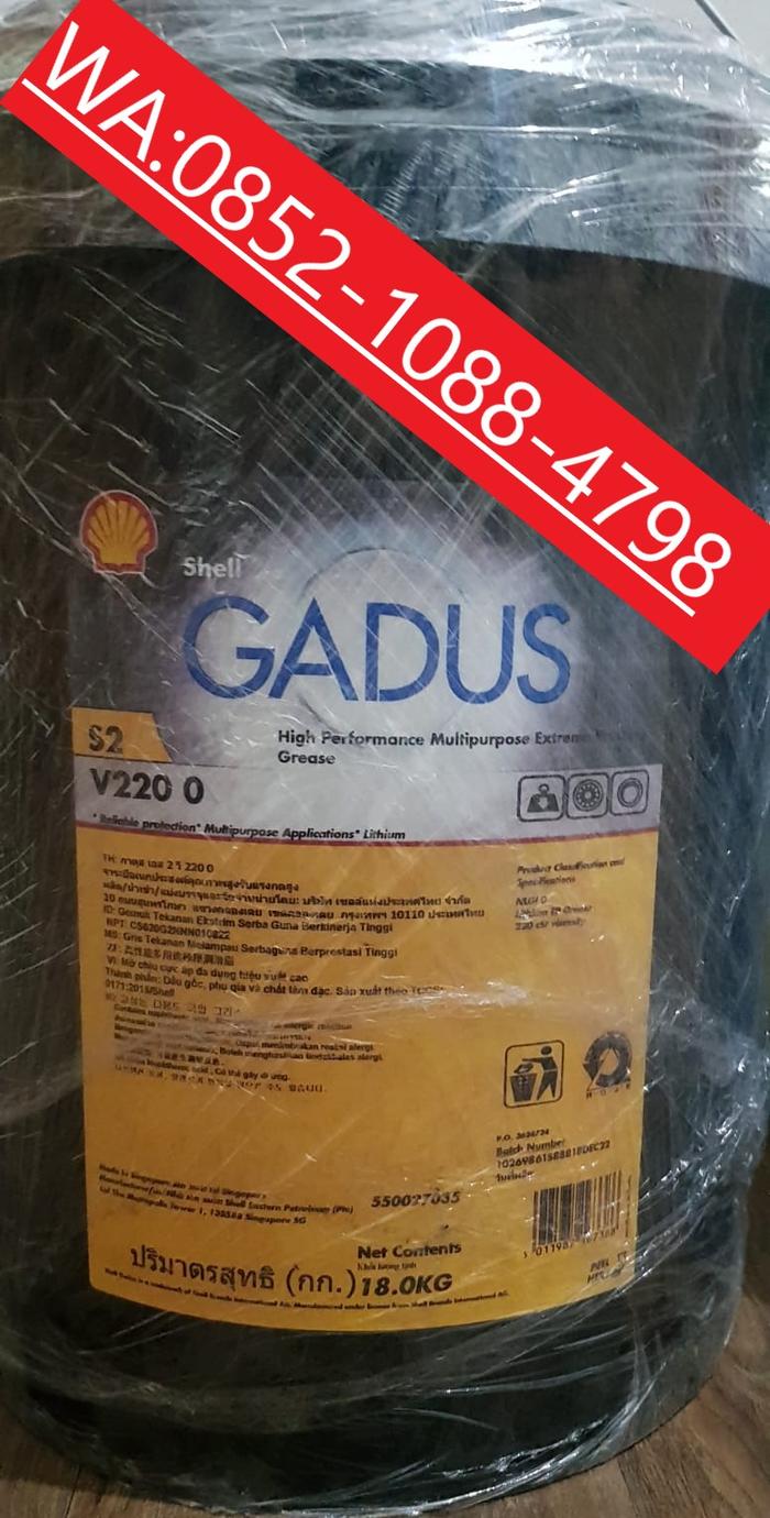 Jual SHELL GADUS S2 V220 0 ( Ready Stock - 18 KG ) GREASSE/GEMUK - Kota ...