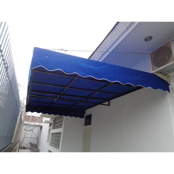 Jual atap kanopi membrane model rumbay tinggal pasang - MODEL 2, Kuning ...