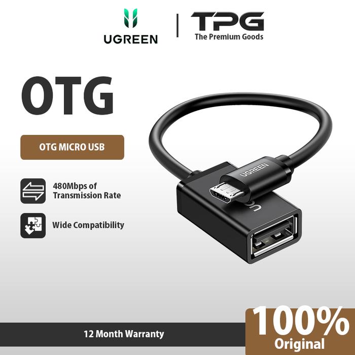 Jual UGREEN 10396 CONVERTER OTG KABEL USB 2.0 FEMALE TO MICRO USB ADAPTER - Jakarta Utara - The ...