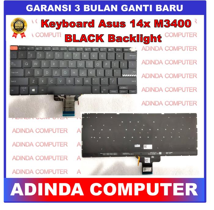 Jual Keyboard Asus Vivobook Pro 14x M3400 M3400qa WHITE Backlight ...