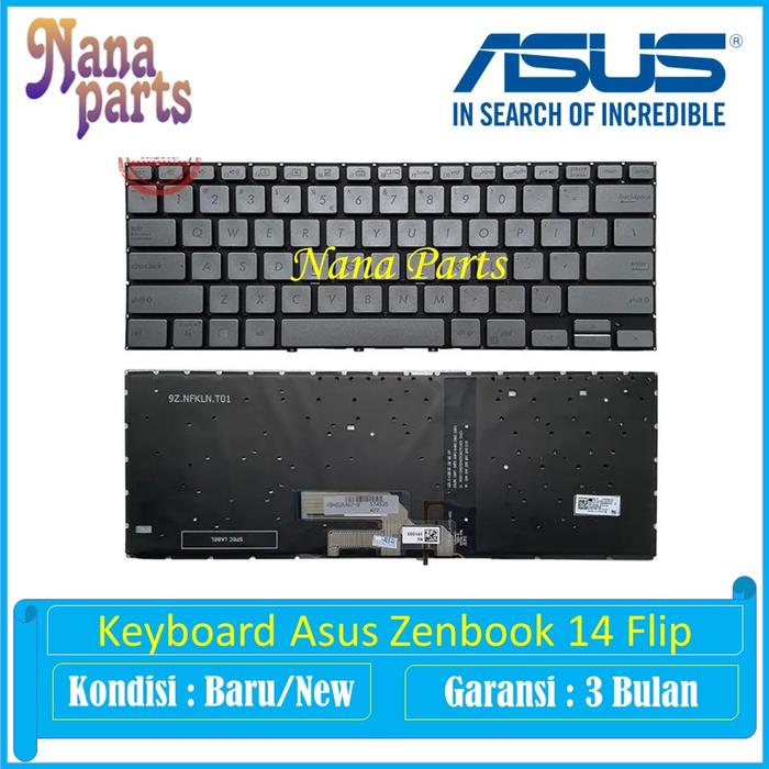 Jual Keyboard Asus Zenbook Flip 14 UX462 UX462DA UM462 UM462DA Terbaru ...