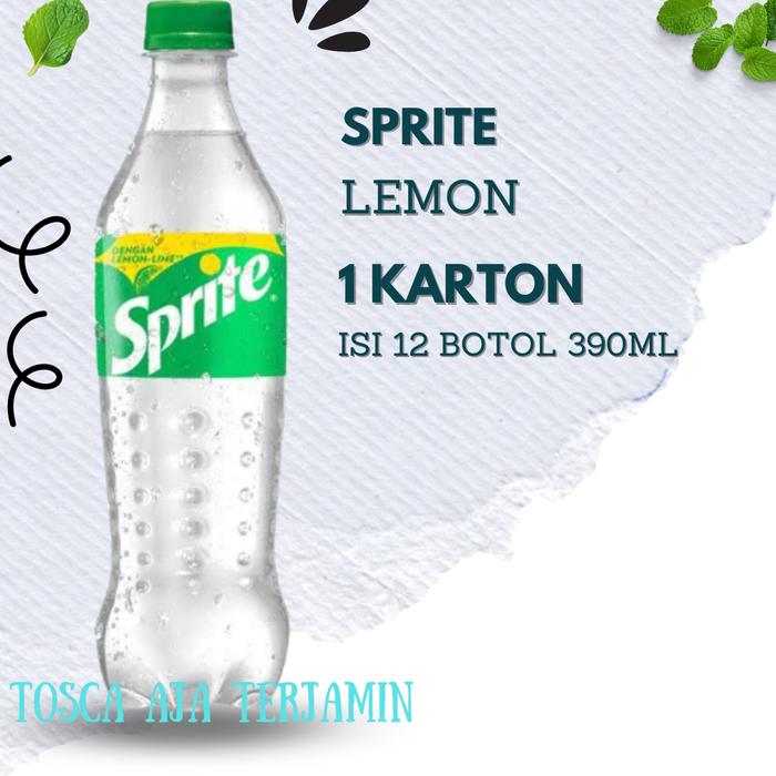 Jual Sprite Zero | Zero Sugar 390ml 1 Karton isi 12 Botol - Sprite ...