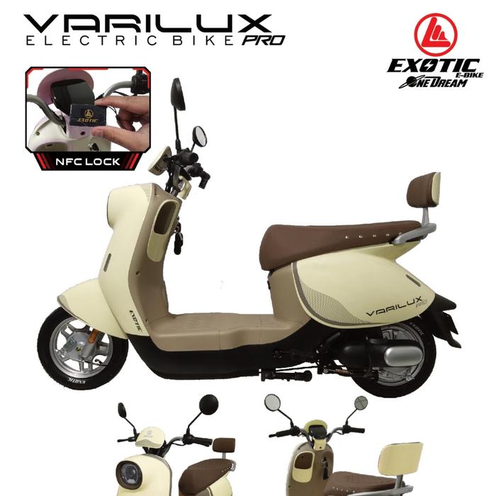Jual Sepeda Listrik Exotic VARILUX PRO Smart Keyless NFC System - Kota ...