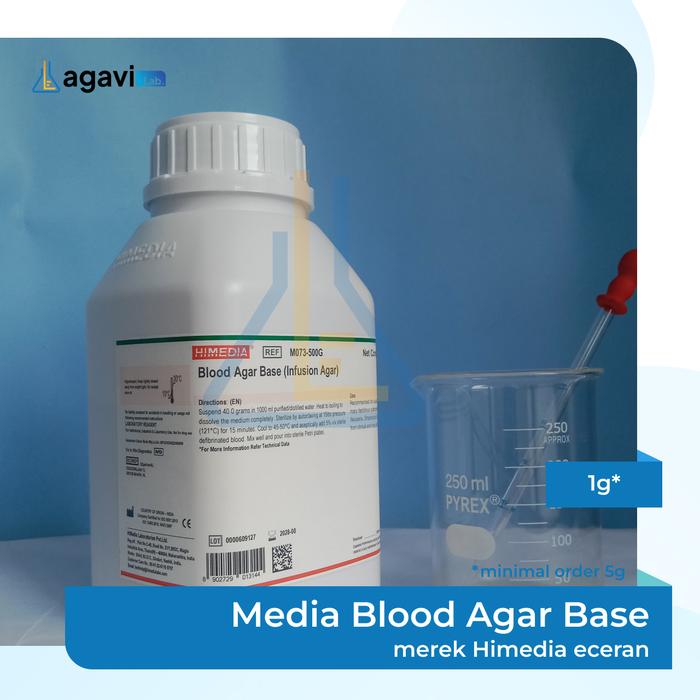 Jual Media Blood Agar Base merek Himedia eceran - Kota Bandung ...
