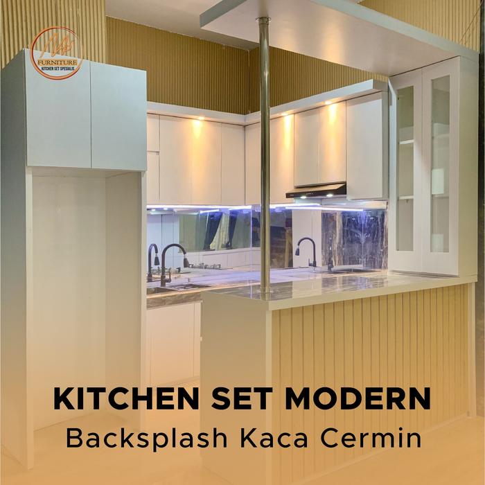 Jual KITCHEN SET MINI BAR MINIMALIS DINDING KACA CERMIN - KITCHEN SET GARU - Kab. Garut - NAS ...