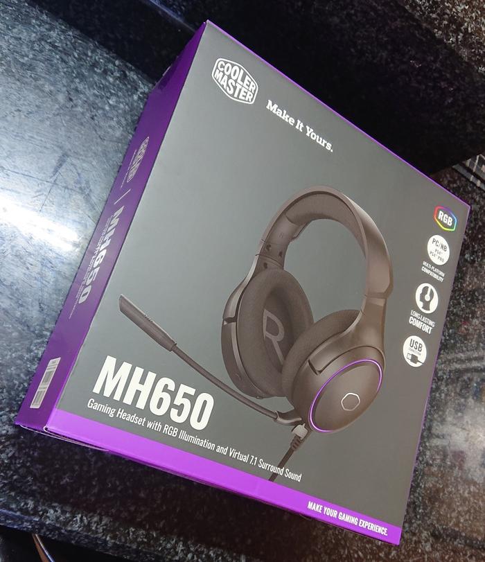 Jual Cooler Master MH650 Headset Gaming USB RGB 7.1 Surround MH 650 PS ...