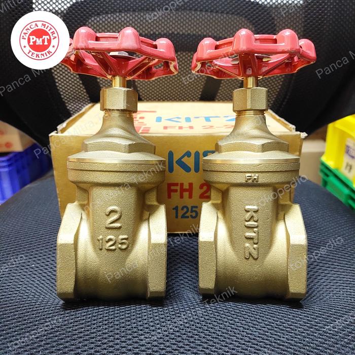 Jual Gate Valve Kuningan Kitz 2" inch Original - Jakarta Barat - Panca ...