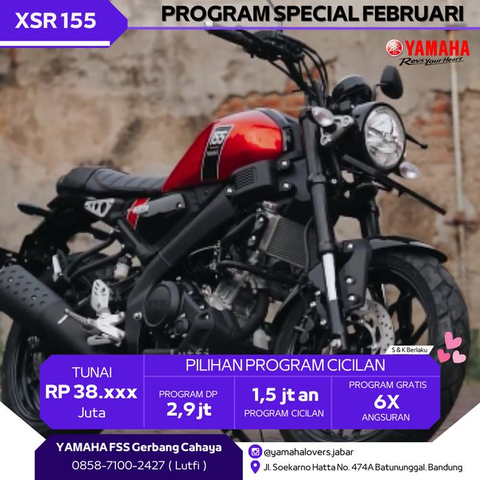 Jual Yamaha XSR 155 Merah / XSR155 2024 Merah / XSR 155 Merah / XSR 2024 - Kota Bandung ...