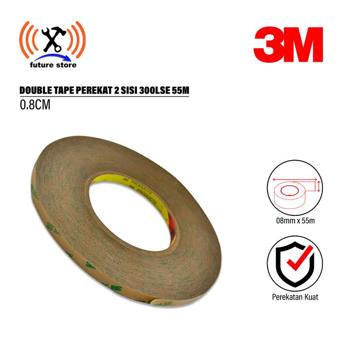 Promo DOUBLE TAPE 3M 300LSE 1.0 CM ORIGINAL - 0.8cm - Kota Tangerang - future store | Tokopedia