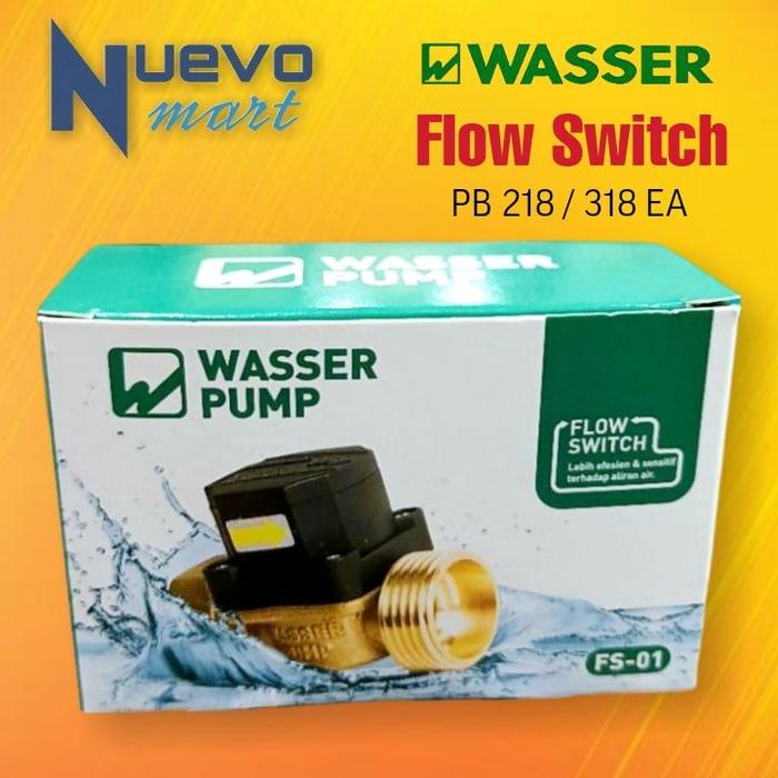 Jual Flow Switch Control WASSER Kuningan Brass 1 x 1 PB 218 318 EA ...