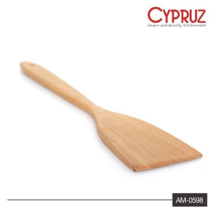 Jual Sodet Sutil Spatula Turner Cypruz Kitchen Utensil Seri Kayu Mahoni ...
