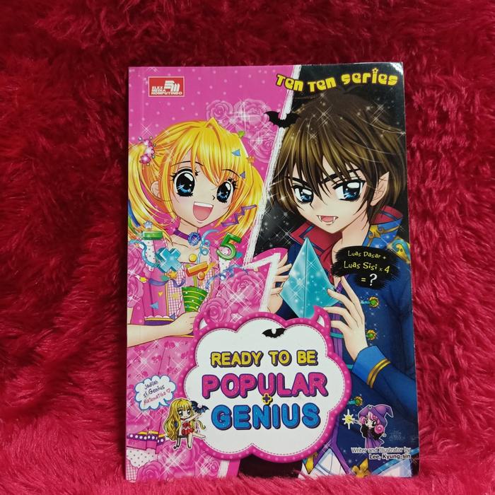 Jual BUKU KOMIK READY TO BE POPULAR + GENIUS BY TEN TEN SERIES ...