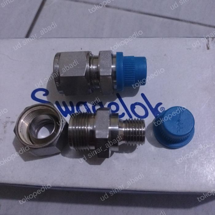 Jual male connector 12mm od x 1/4 bspt ss316 swagelok - Kota Cilegon - ud sinar_abadi | Tokopedia