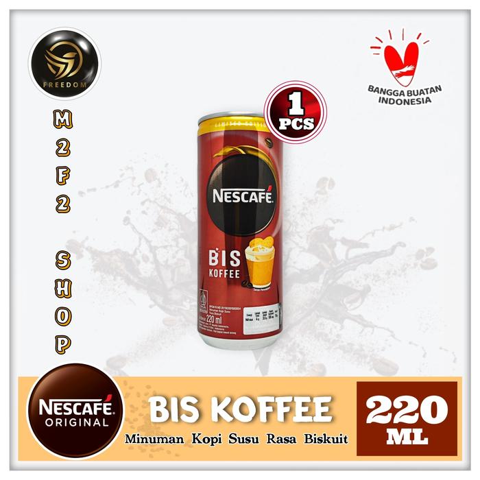 Jual Kopi Nescafe Ala Cafe Biscuit Koffee Kaleng | Can - 220 ml (Satuan ...