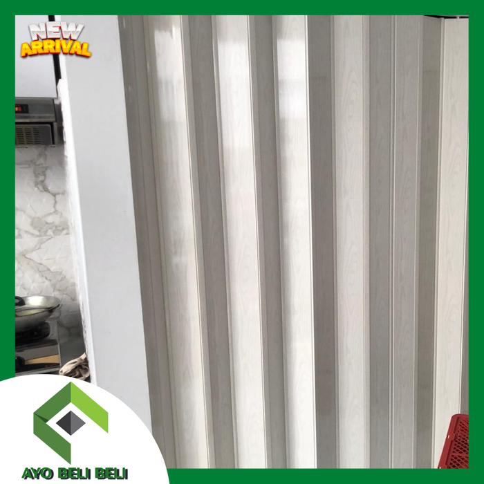 Jual pintu partisi kamar mandi anti air / pvc folding door / fplding ...