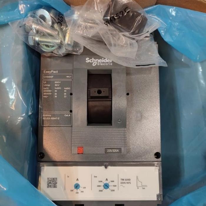 Jual MCCB CVS400F 3P-320A 36KA TM3200 440VAC Schneider Original (new ...
