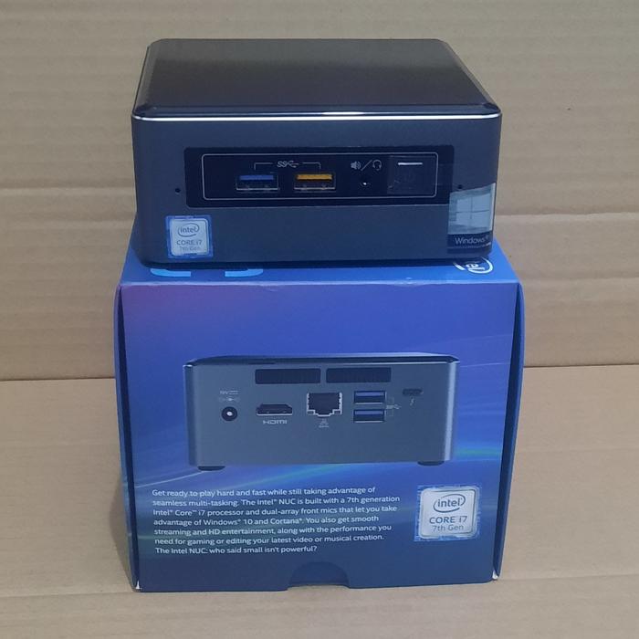 Jual INTEL NUC NUC717BNH PROCESSOR i7 GEN 7 RAM 16GB SSD 512GB MANTAP ...
