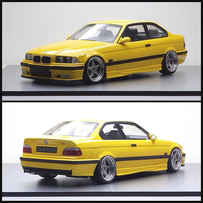 Jual 1/18 Ottomobile BMW E36 Yellow - Custom Velg Komplit Box - Jakarta ...