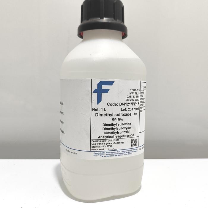 Jual dmso / dimethyl sulfoxide fisher scientific 1l equivalent merck ...