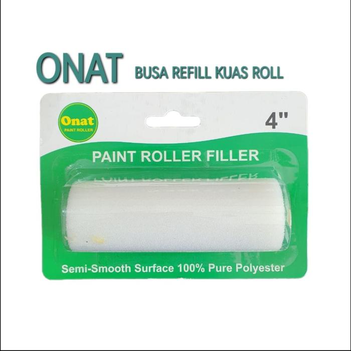 Jual Busa Reffil Kuas Roll Kapal 4 Inci Kecil Sponge / Refill ...