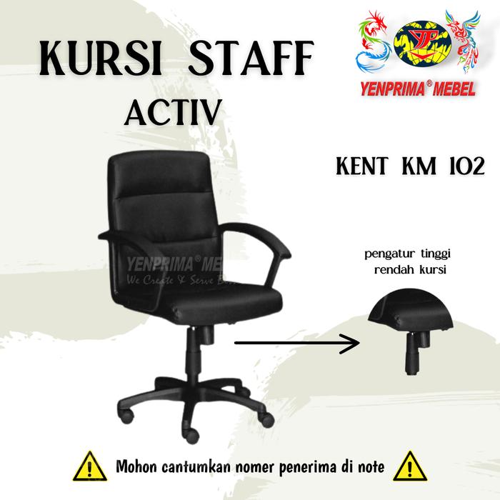 Jual Kursi Kerja Kent Km 102 Activ / Kursi Kerja Activ / Kursi Kerja - Kota Samarinda - yenprima ...