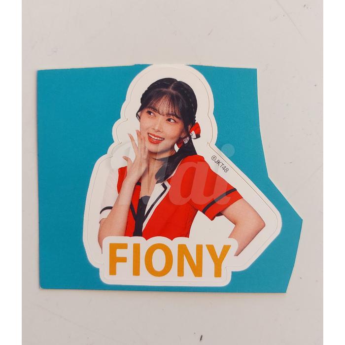 Jual Sticker JKT48 FIONY Ramune no Nomikata OFFICIAL - Kab. Bojonegoro ...