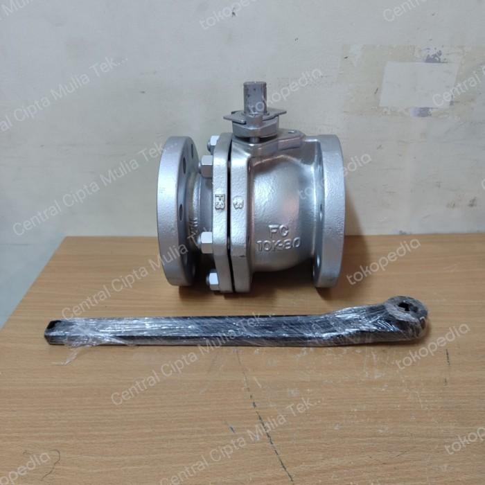 Jual Kitz 2" inch Ball valve Cast Iron Jis 10k DN50 FCTB - Jakarta Barat - Central Cipta Mulia ...