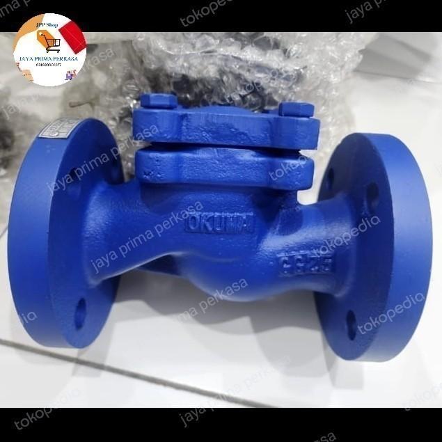 Jual Lift Check Valve Cast iron DN200 PN16 / Check valve PN 16 8" Inch ...