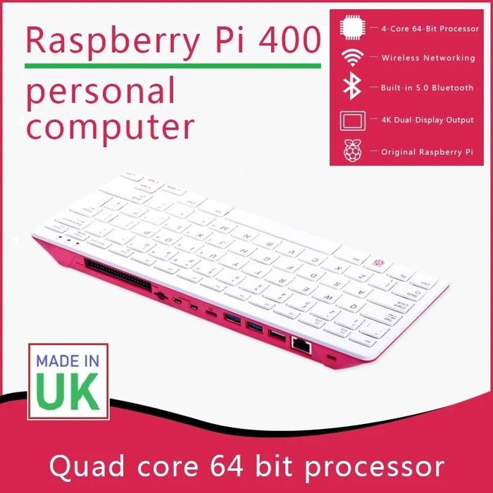 Jual Raspberry Pi 400 - (US Keyboard) Main Unit Only - Jakarta Timur ...