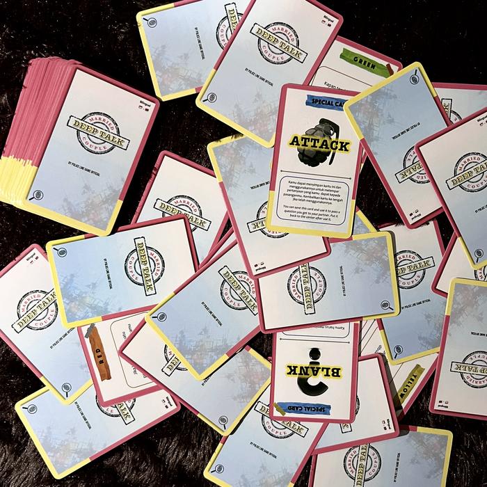 Jual DEEP TALK - MARRIED COUPLE | Kartu Permainan Kado Board Game ...