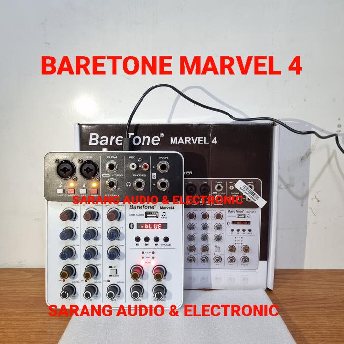 Jual MIXER AUDIO BARETONE MARVEL4 MARVEL 4 ORIGINAL 4 CHANNEL - Jakarta ...