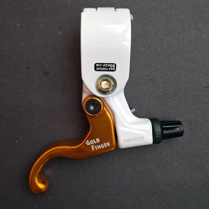 Jual Brake lever Gold finger Diacompe White Gold - Jakarta Timur ...