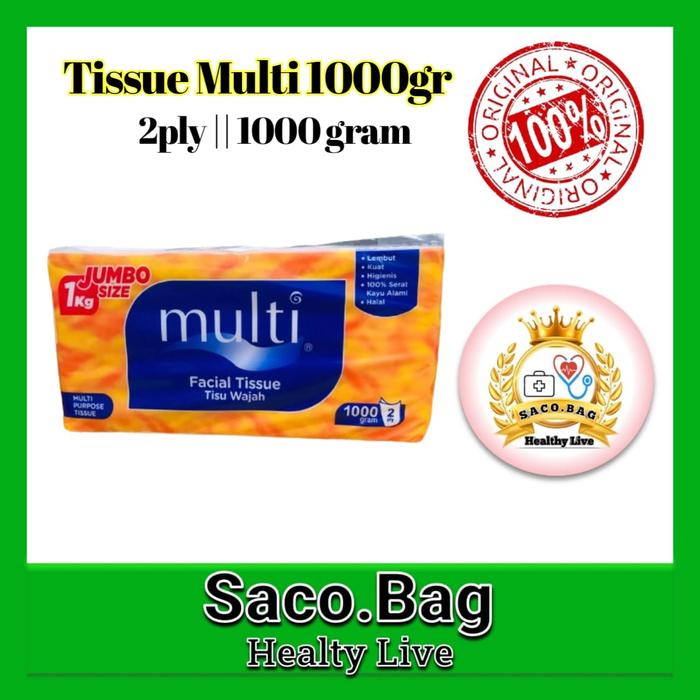 Jual Tissue Tisu Multi Facial 1000 Gram Original Di Seller Velvet Store ...